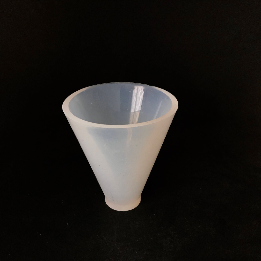 Cone Pyramid Mold. Clear Silicone Cone Mold. Large Cone Home Decor Mold ...