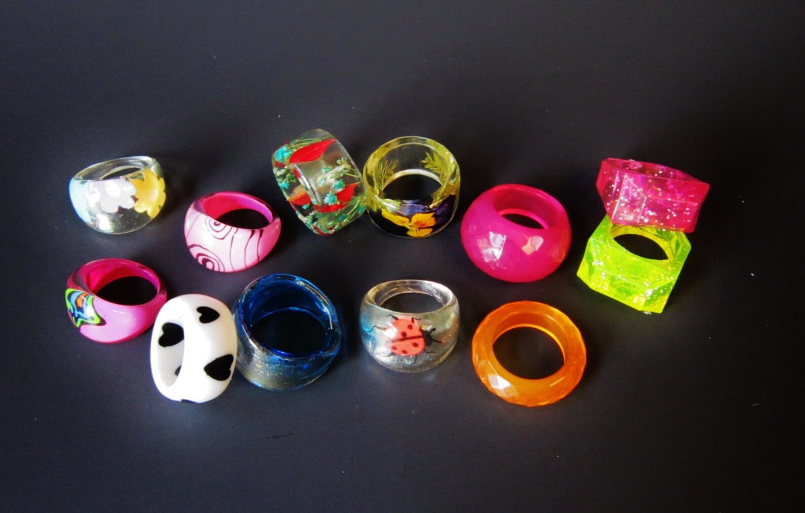 Rings Mold, Clear Silicone Molds for Multiple Styles and Shape Ring ...