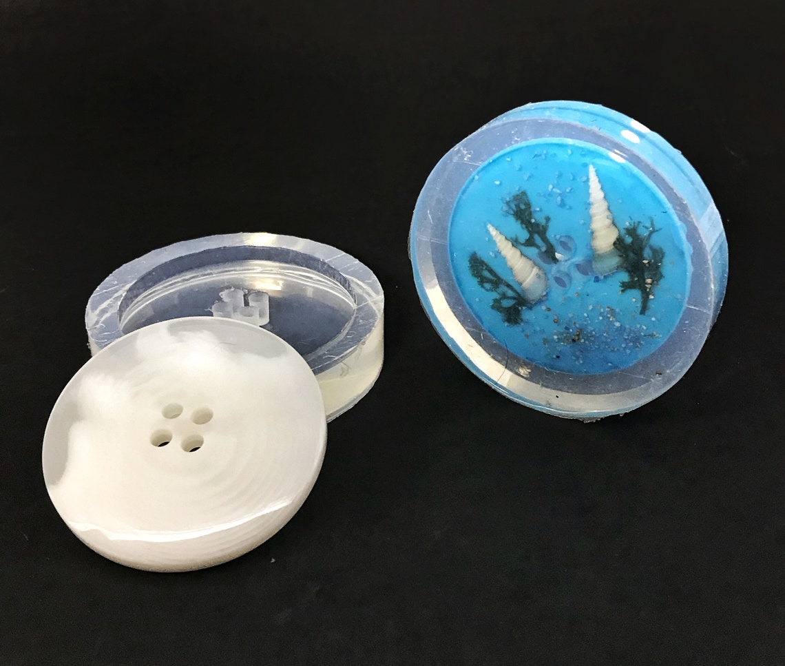 Button Mold. Alamould Large Round Button Mold. Fashion Accent. | Etsy