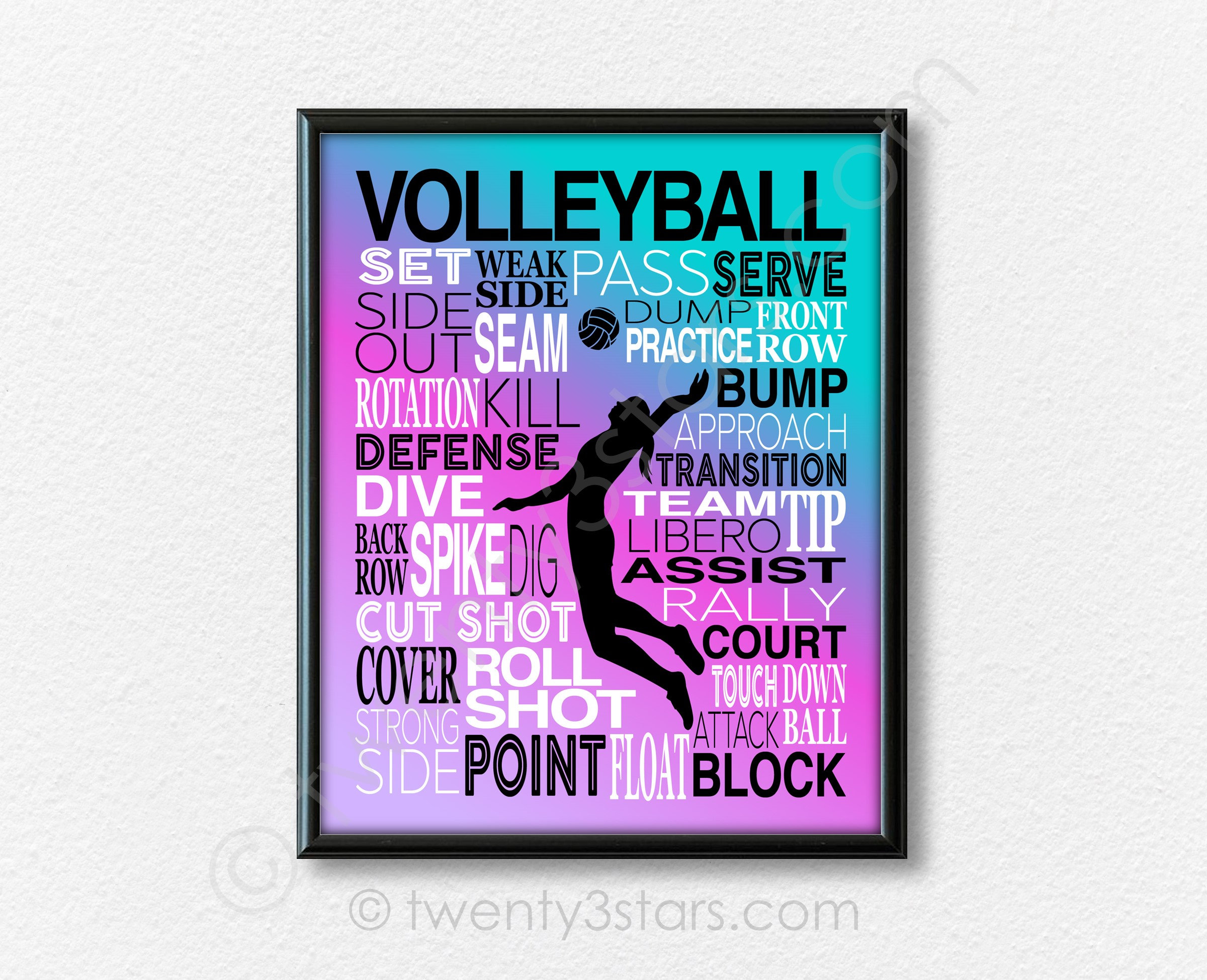 Volleyball Poster Ideas