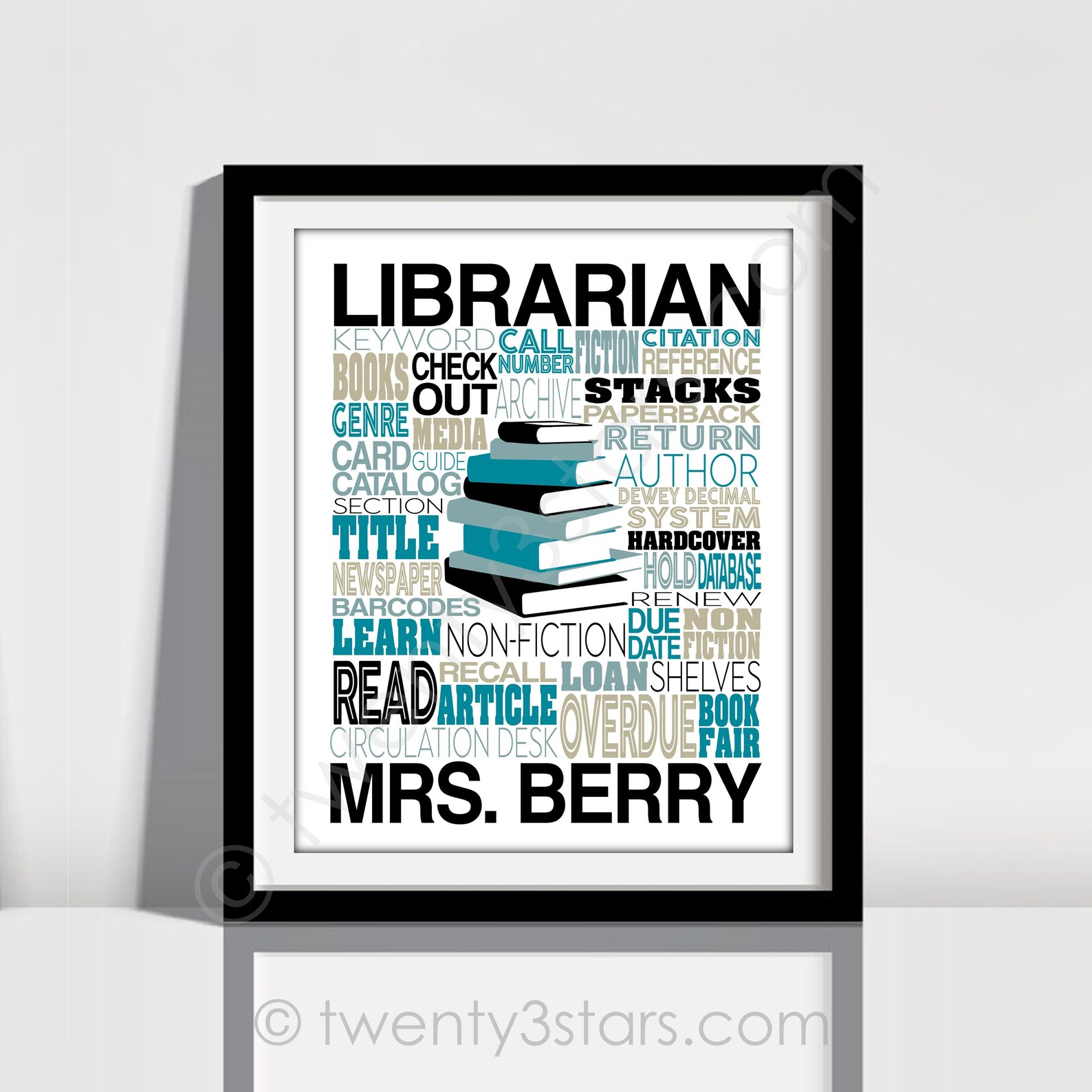 Personalized Principal Poster Educator Gift Gift for School - Etsy