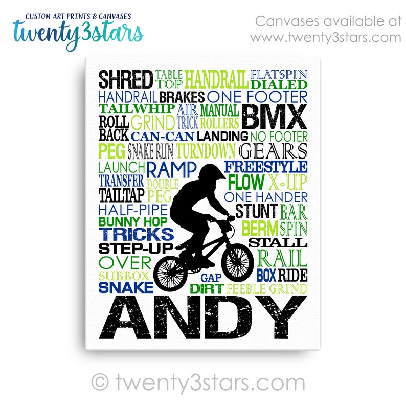 BMX Word Art Gift for Bicycle Motocross Rider BMX Gift Bmx - Etsy UK