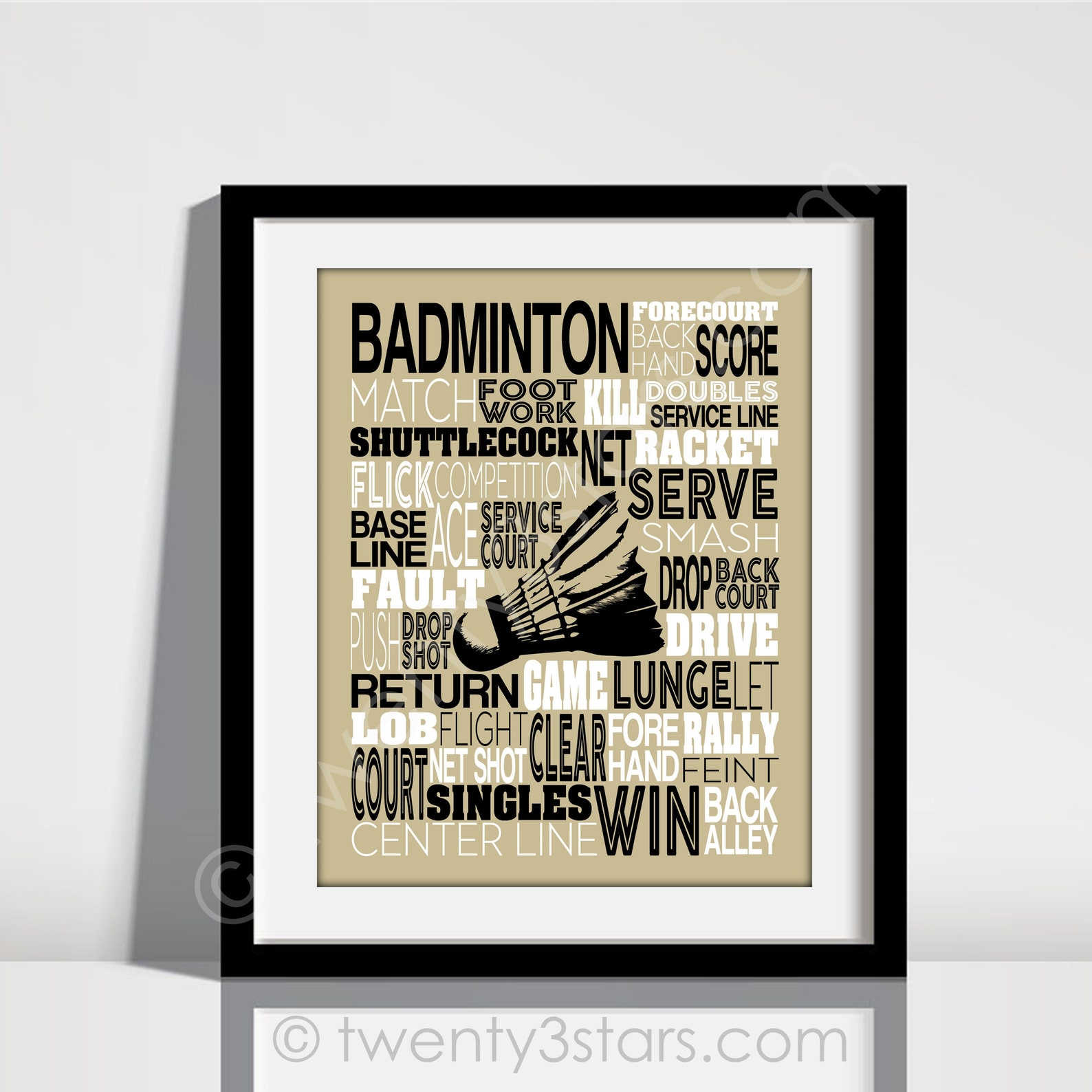Badminton Word Art Badminton Art Tennis Art Badminton - Etsy