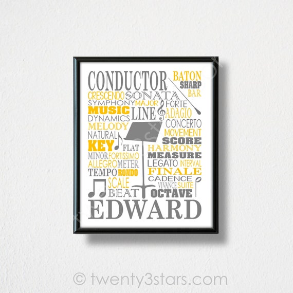 Typography Music Posters