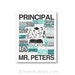 Personalized Principal Poster Educator Gift Gift for School - Etsy
