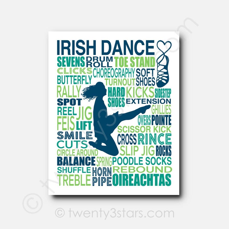 Irish Word Art - Etsy