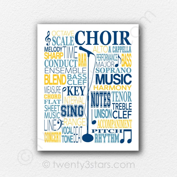 Choir Invitation - Etsy