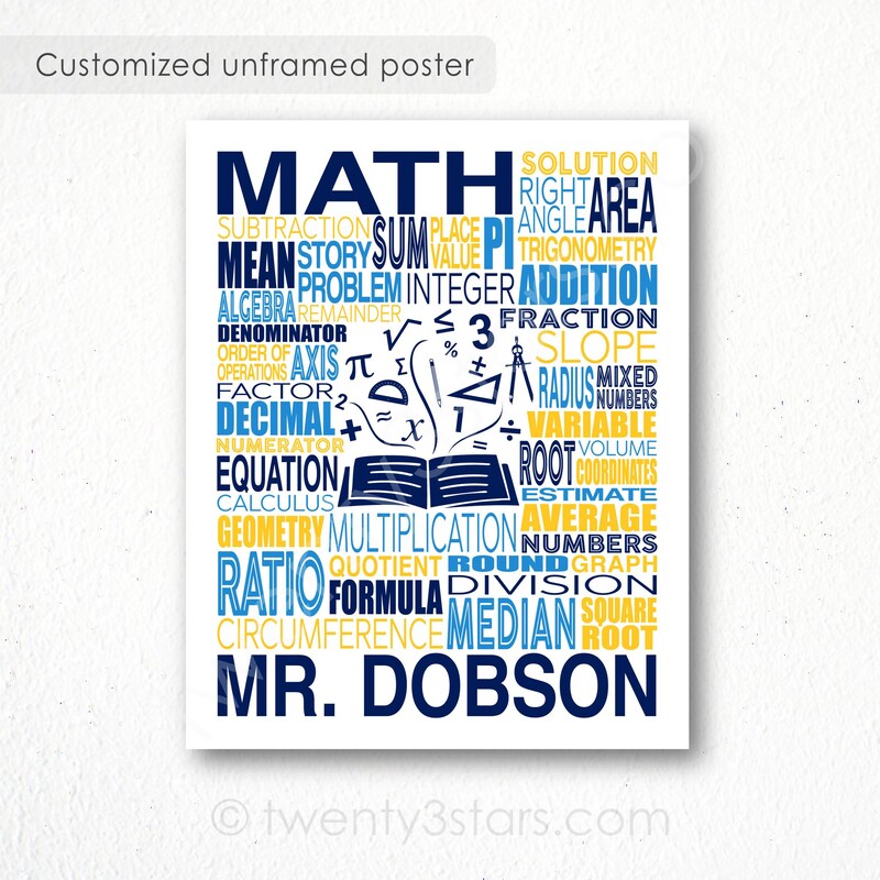 Math Art - Etsy