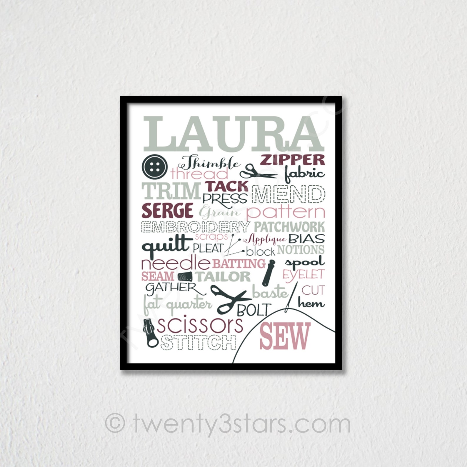 Crafter Typography Poster Crafting Gift Craft Artist Gift - Etsy