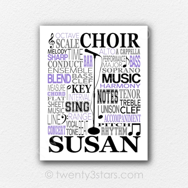 Choir Room Wall Art - Etsy