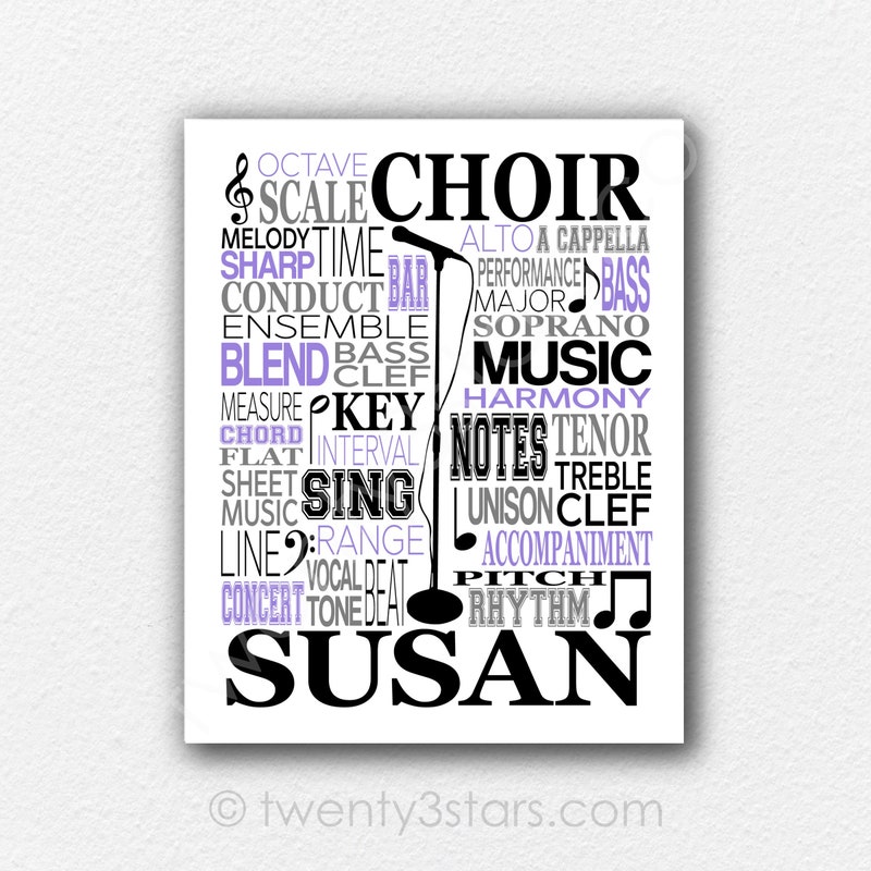 Choir Room Wall Art - Etsy