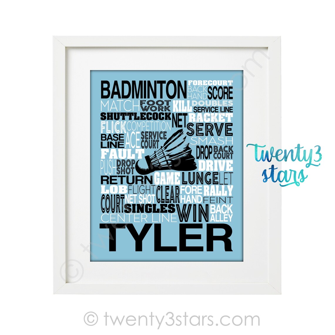 Badminton Word Art Badminton Art Tennis Art Badminton - Etsy
