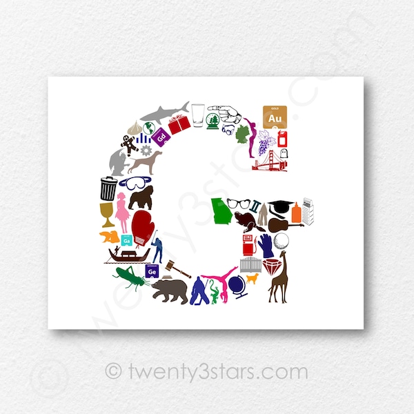 Letter G - Etsy
