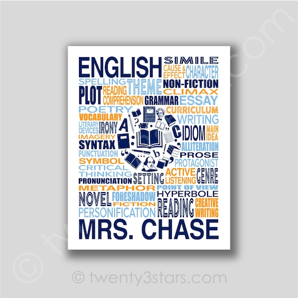 English Major - Etsy