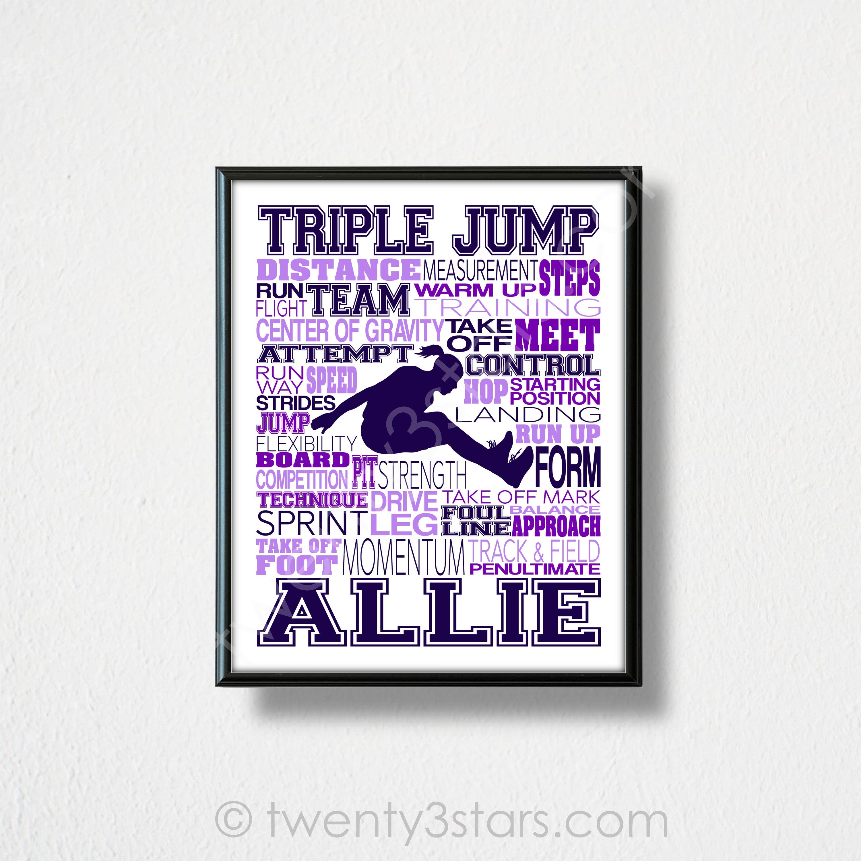 Track and Field Word Art - Etsy