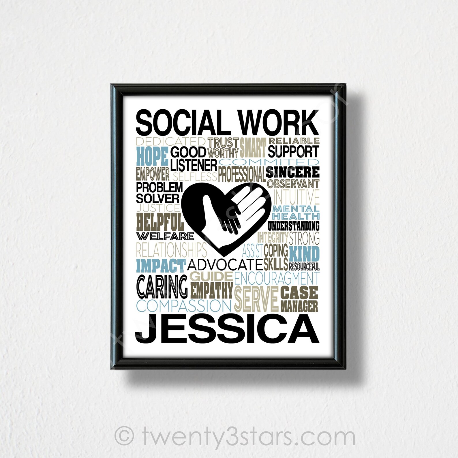 Case Manager Poster Social Worker Gift Gift for LCSW - Etsy