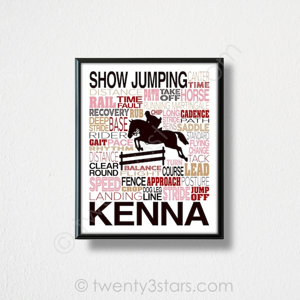 Show Jumping - Etsy