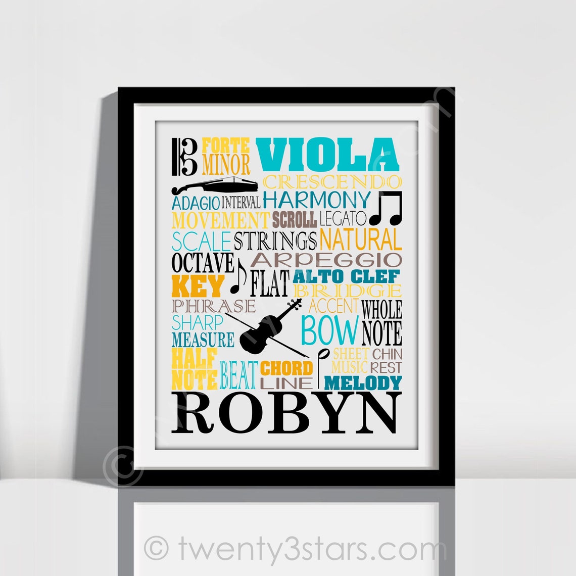 Cello Typography Poster Cellist Wall Art Cello Player Gift | Etsy