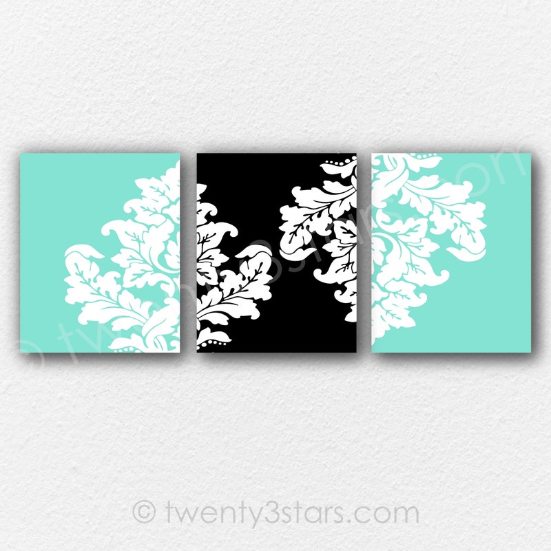 Damask Wall Art - Etsy