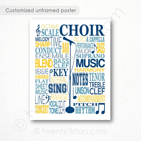 Choir Room Wall Art - Etsy