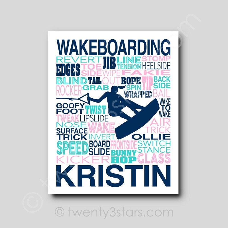 Wakeboarding - Etsy