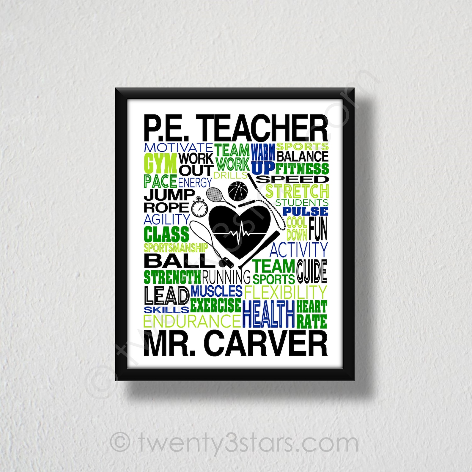 Personalized Principal Poster Educator Gift Gift for School - Etsy