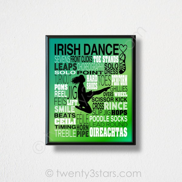 Irish Word Art - Etsy