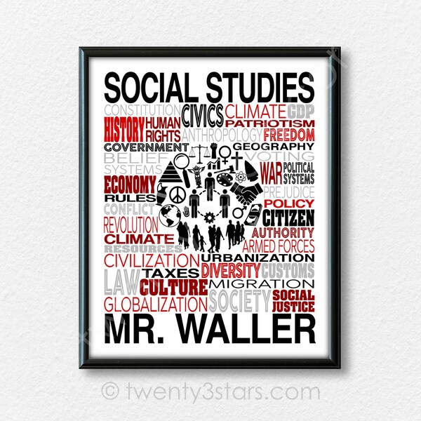 Social Studies - Etsy