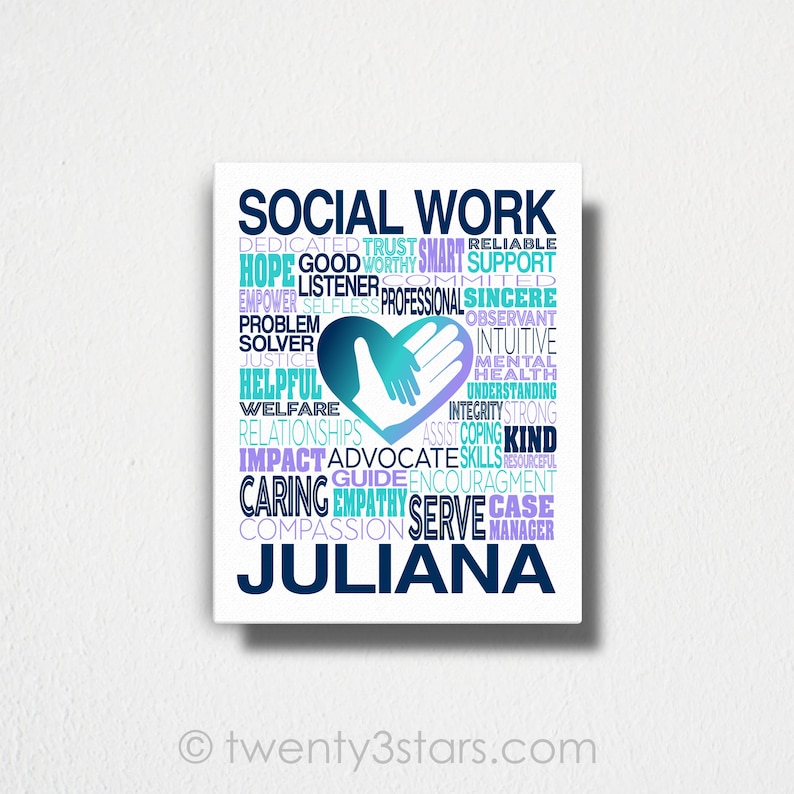 Case Manager Poster Social Worker Gift Gift for LCSW - Etsy