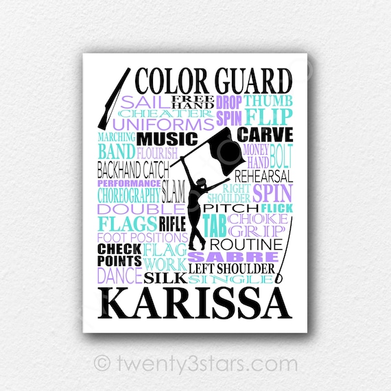 Color Guard Rifle Quotes