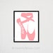 Ballet Slippers Poster Ballerina Art Personalized Ballerina - Etsy