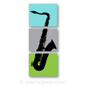 Saxophone Typography Poster, Gift for Saxophone Player, Saxophone ...