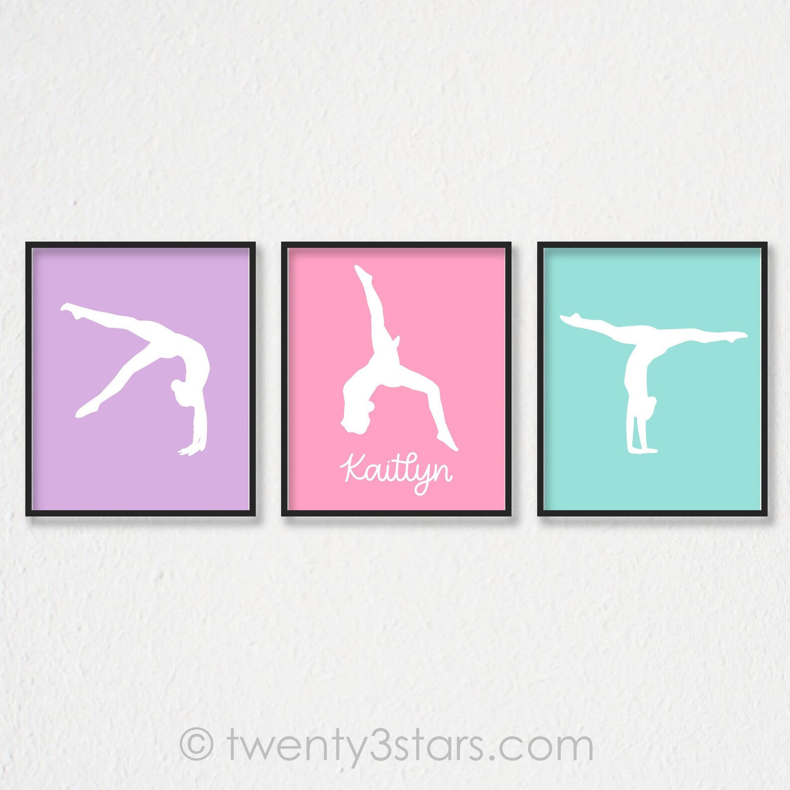 Gymnastics Name Posters Gymnast Gift Gymnastics Gift - Etsy