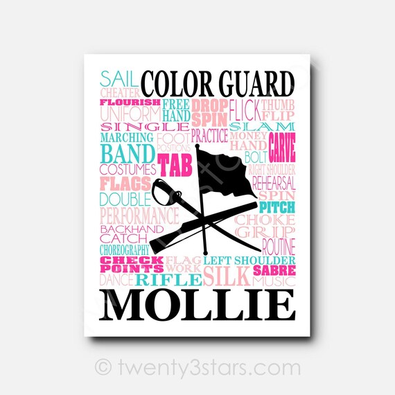 Blur Color Guard Word