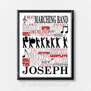 Mellophone Typography Poster, Mellophone Player Gift, Mellophone Gift ...
