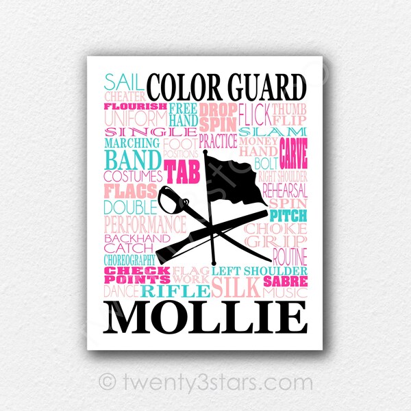 Colorguard - Etsy