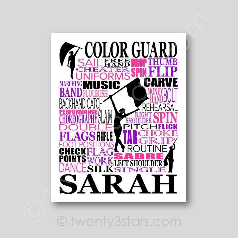Colorguard - Etsy