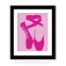 Ballet Slippers Poster Ballerina Art Personalized Ballerina - Etsy