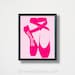 Ballet Slippers Poster Ballerina Art Personalized Ballerina - Etsy