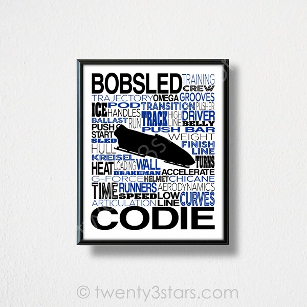 Bobsleigh - Etsy