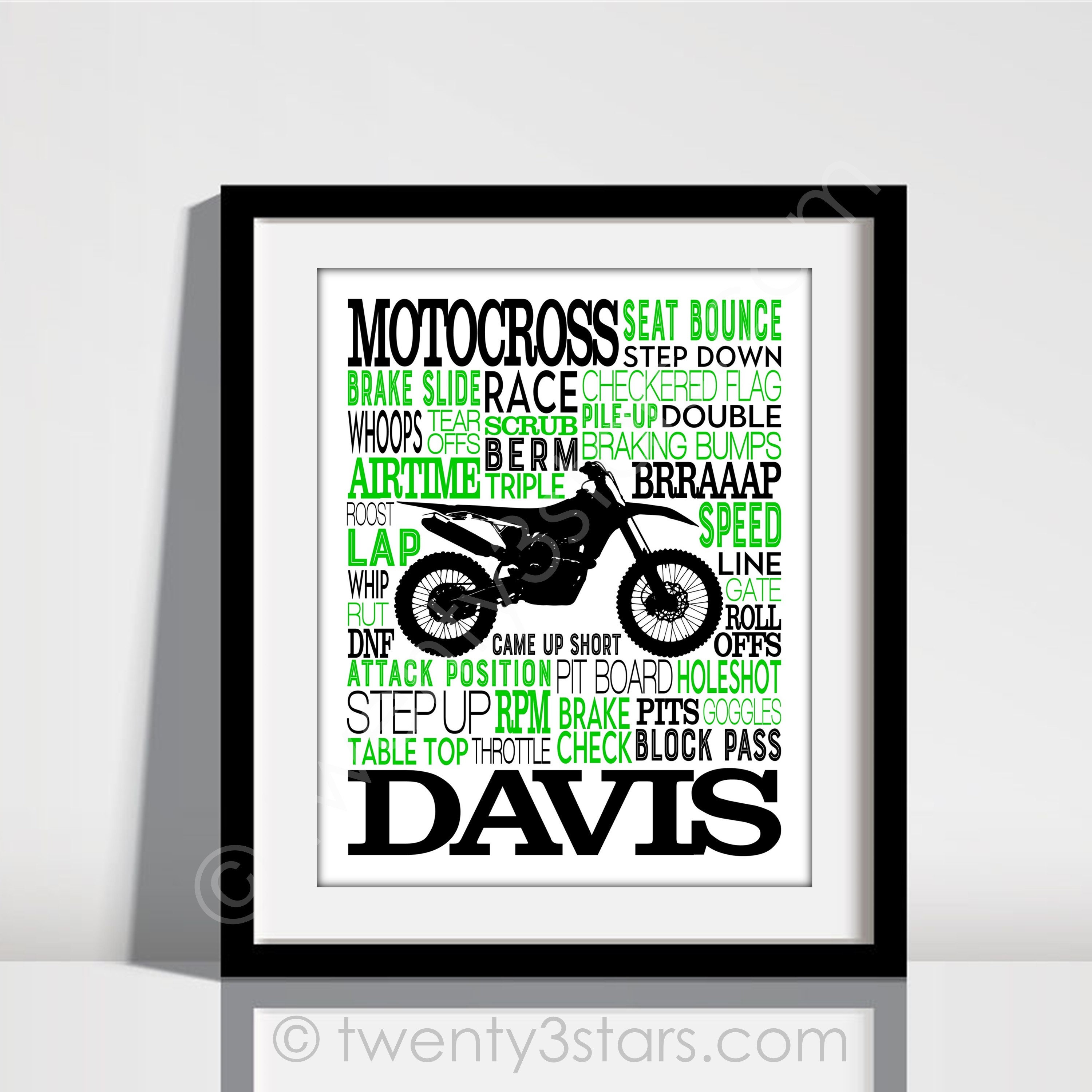 Motocross Word Art Gift for Motocross Riders Motocross Gift - Etsy.de