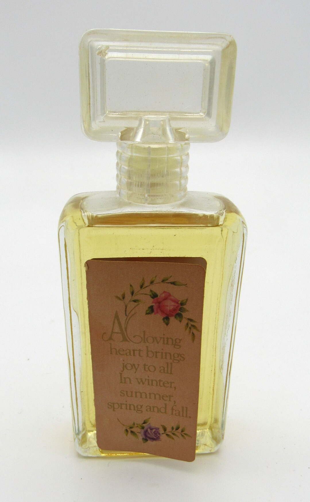 Avon Collectibles Sweet Honesty Loving Gift Bottle With Provenance Card ...
