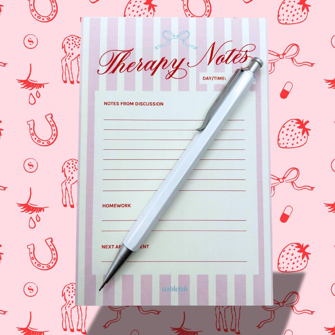 Cute Therapy Reminder Notepads - Stay Organized and on Track - Etsy