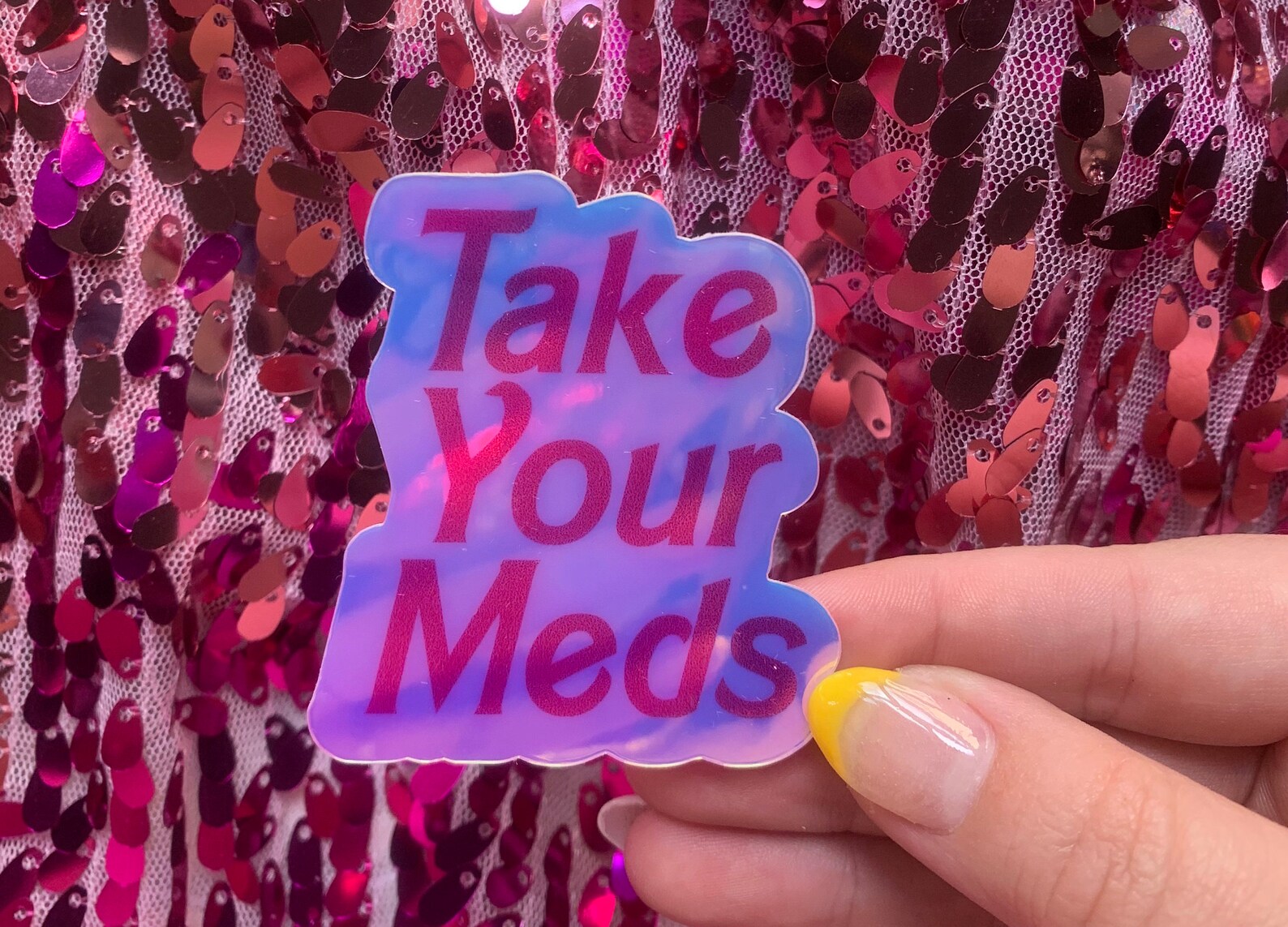 Take Your Meds Sticker Mental Health Depression Anxiety | Etsy