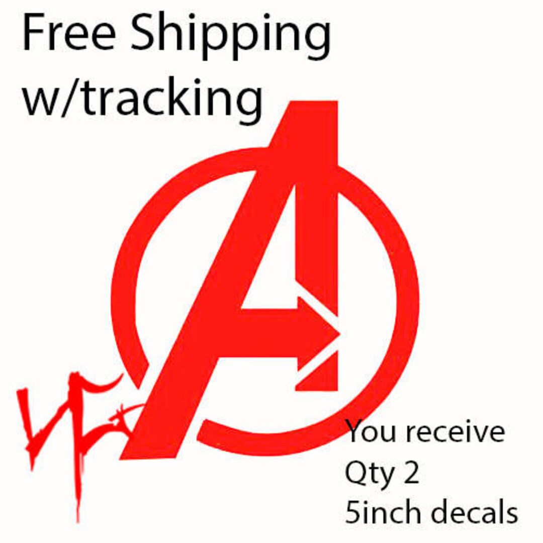 Marvel Legends the Avengers Logo Vinyl Decal Sticker Car - Etsy