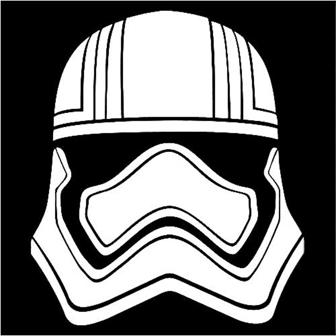 Star Wars Inspired First Order Captain Phasma Vinyl Decal Sticker Car ...