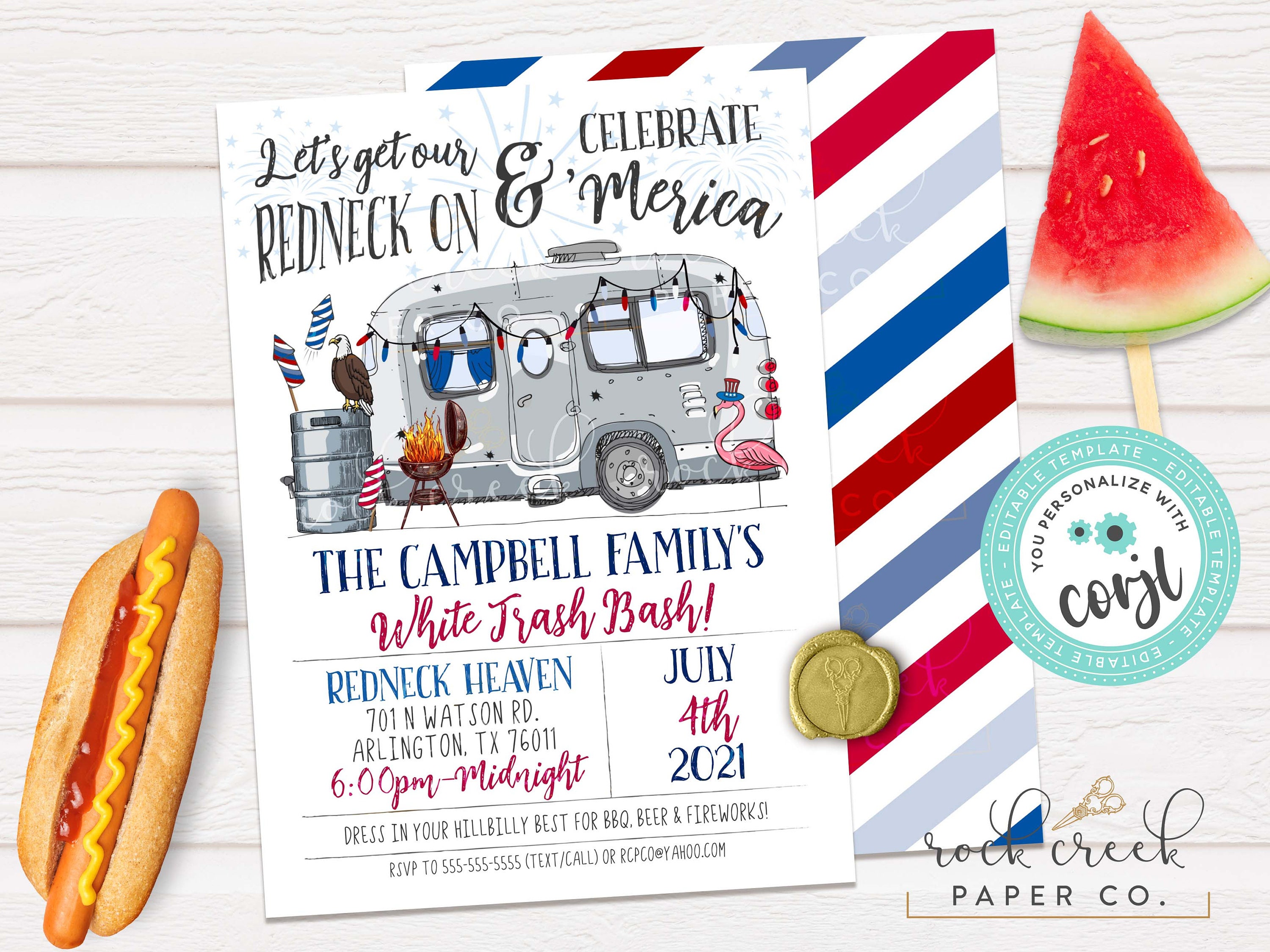 Redneck Birthday Party