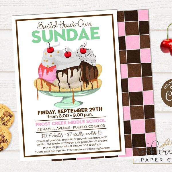 Sundae Bar - Etsy