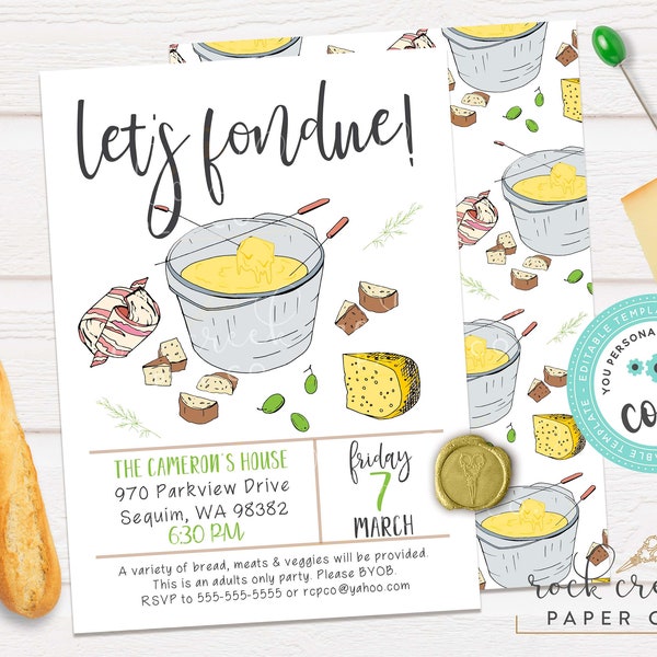 Fondue Party - Etsy