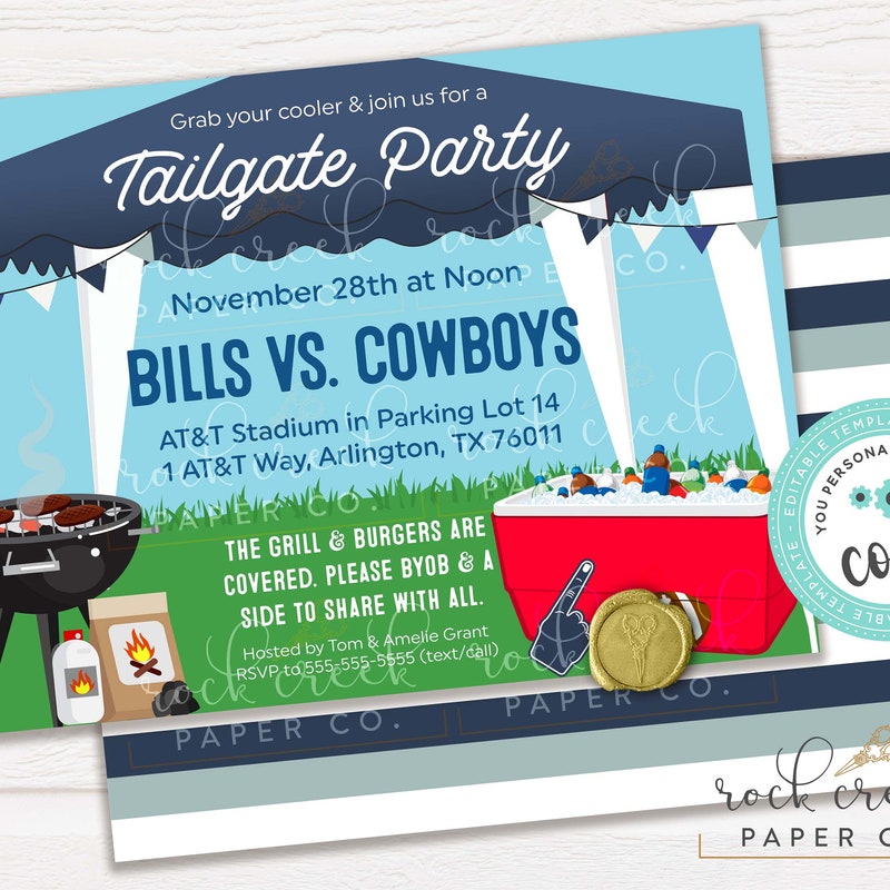 Tailgate Party - Etsy